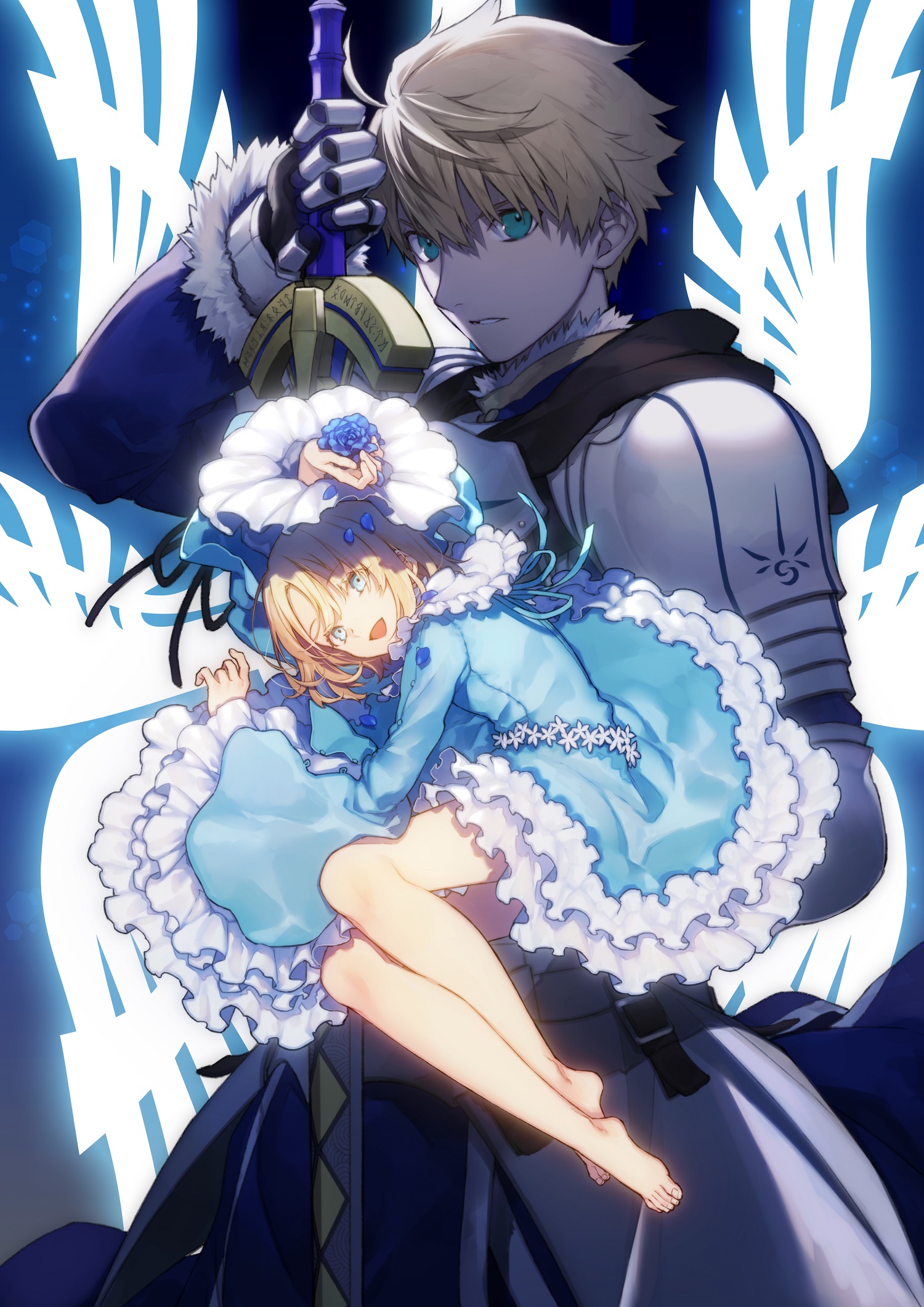 type-moon nakahara fate/prototype fate/prototype: fragments of blue and silver fate/stay night ...